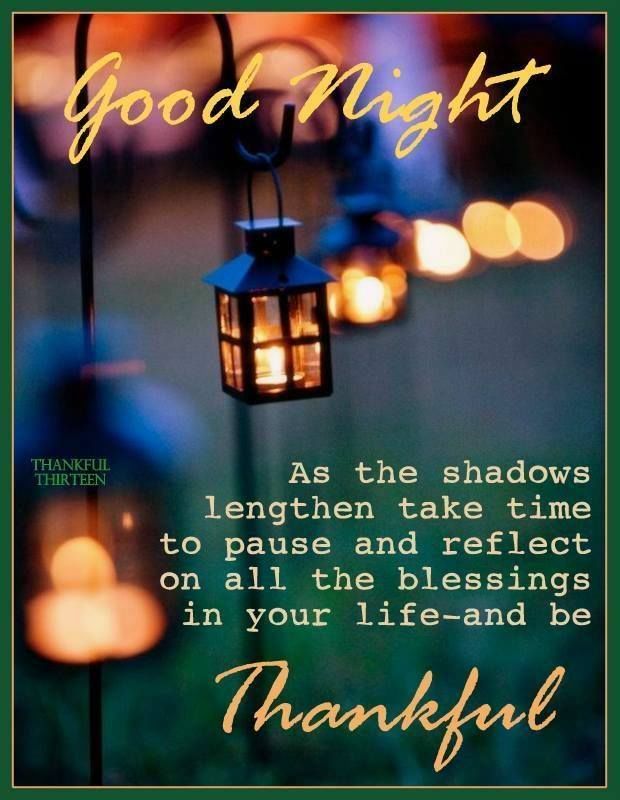 Thankful Good Night Quote Pictures, Photos, and Images for Facebook ...