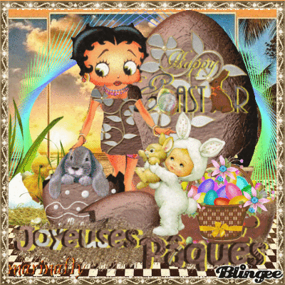 Betty Boop Happy Easter Gif Pictures, Photos, and Images for Facebook ...