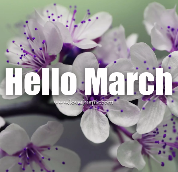 Hello March Pictures, Photos, and Images for Facebook, Tumblr ...