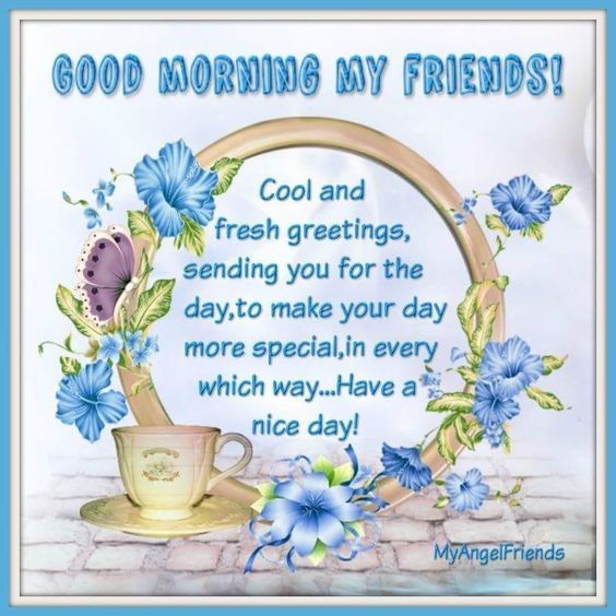 Cool And Friends Greetings, Good Morning Pictures, Photos, and Images ...