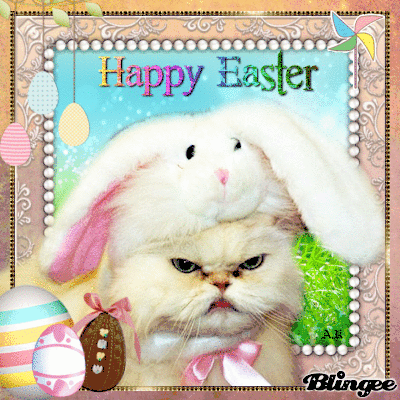 Grumpy Easter Bunny