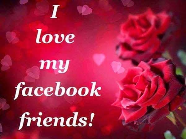 I Love My Friends Facebook Cover