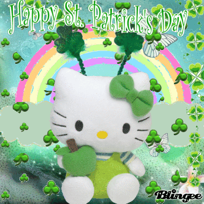 Hello Kitty - Happy St. Patrick's Day Pictures, Photos, and Images for ...