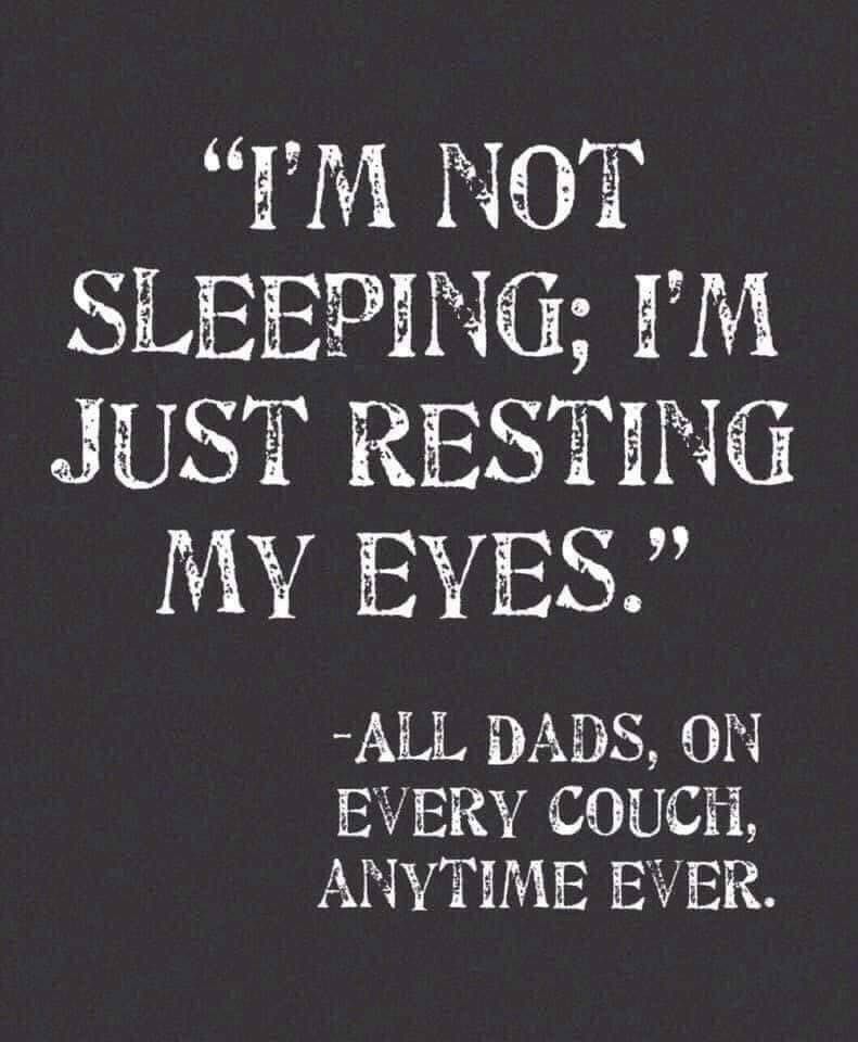 I'm Not Sleeping, I'm Resting My Eyes Pictures, Photos, and Images for ...