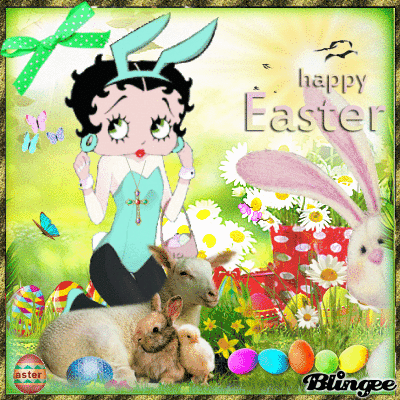 Bunny Betty Boop Happy Easter Pictures, Photos, and Images for Facebook ...
