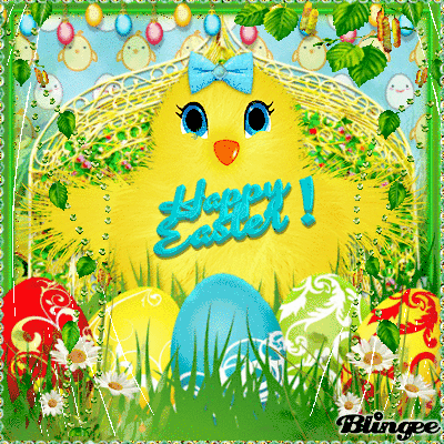 Yellow Easter Chick Gif Pictures, Photos, and Images for Facebook ...