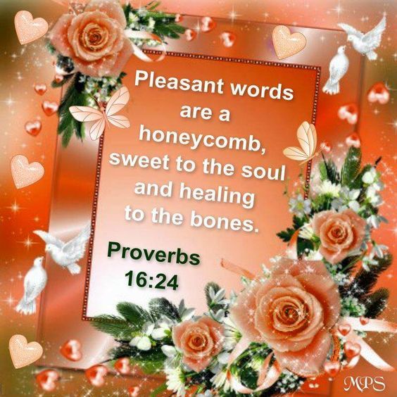 Pleasant Words Are A Honeycomb Pictures, Photos, and Images for ...