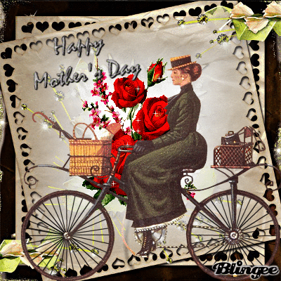 Woman Riding Bike - Happy Mother's Day Pictures, Photos, and Images for ...