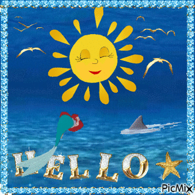 Little Mermaid Hello Summer Gif Pictures, Photos, and Images for ...