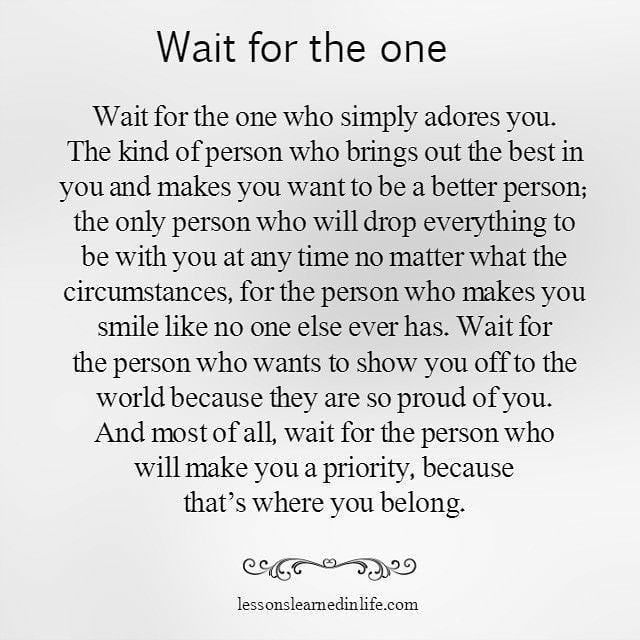 Wait For The One Pictures, Photos, and Images for Facebook, Tumblr ...