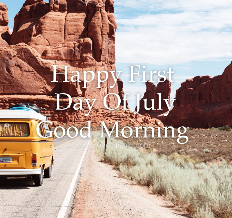Volkswagen On Road - Happy First Day Of July, Good Morning Pictures ...