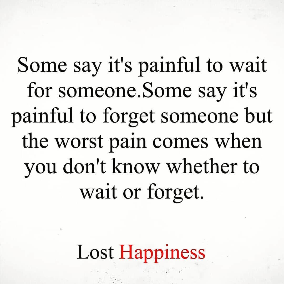 Some Say It's Painful To Wait For Someone. Pictures, Photos, and Images ...