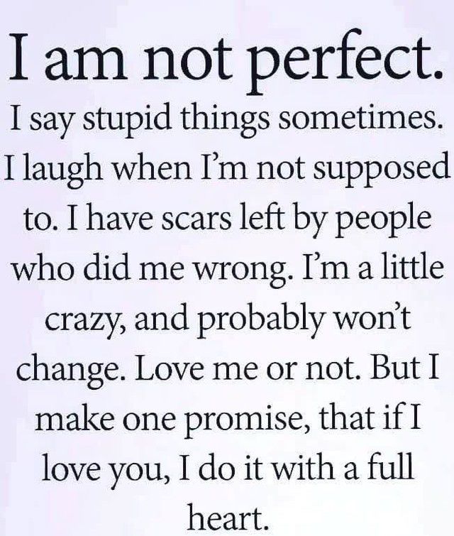 I Am Not Perfect Pictures, Photos, and Images for Facebook, Tumblr ...