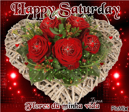 Sparkling Happy Saturday Roses Pictures, Photos, and Images for ...