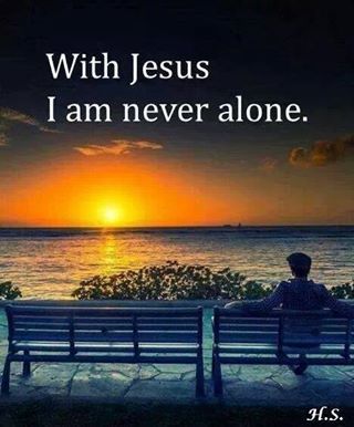 With Jesus, I Am Never Alone Pictures, Photos, and Images for Facebook ...