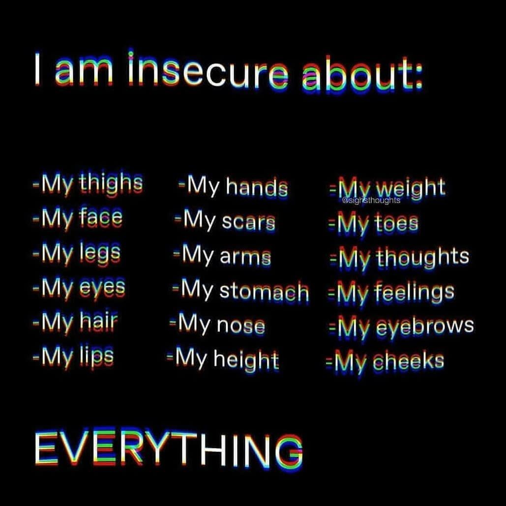 I Am Insecure About... Pictures, Photos, and Images for Facebook ...
