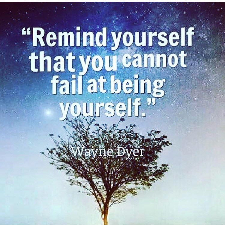 You Cannot Fail At Being Yourself Pictures, Photos, and Images for ...