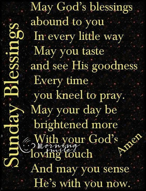 God's Sunday Blessings Pictures, Photos, and Images for Facebook ...