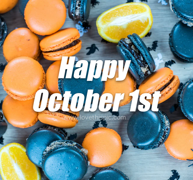 Halloween Macaroons - Happy October 1st Pictures, Photos, and Images ...