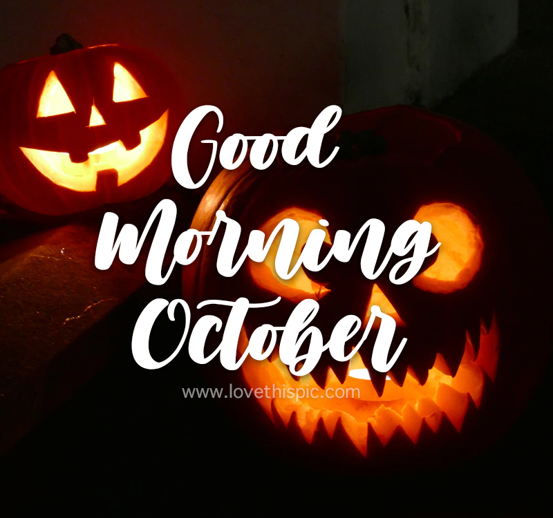 Halloween Jack O Lantern - Good Morning October Pictures, Photos, and ...