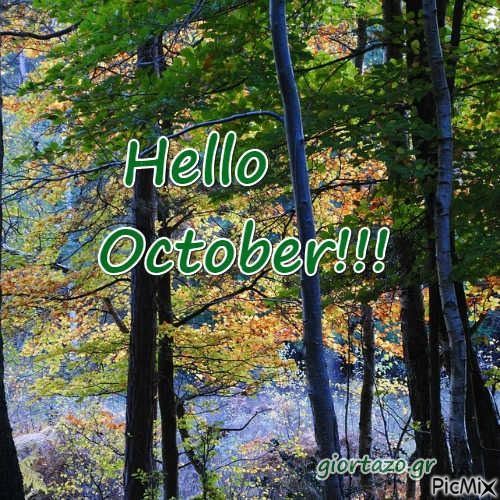 Hello October Woods Pictures, Photos, and Images for Facebook, Tumblr ...