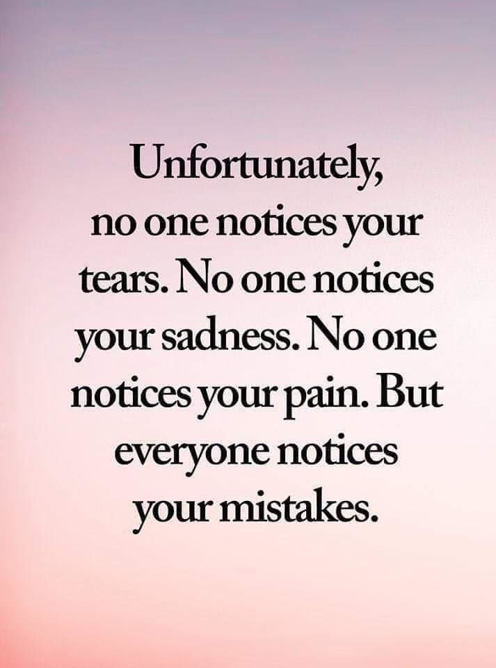 No One Notices Your Tears Pictures, Photos, and Images for Facebook ...