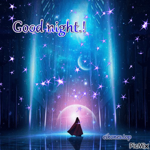 Floating Star Good Night Gif Pictures, Photos, and Images for Facebook ...