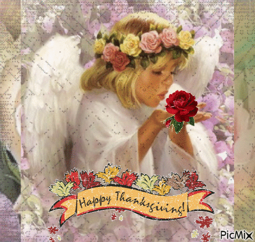 Happy Thanksgiving Angel Gif Pictures, Photos, and Images for Facebook ...