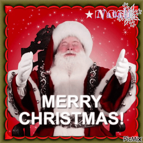 Santa Wishing You A Merry Christmas Pictures, Photos, and Images for ...