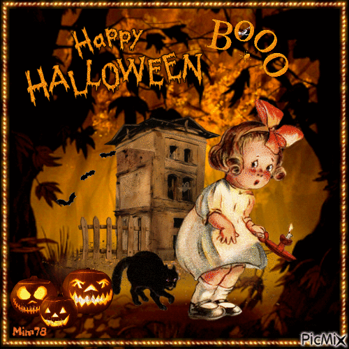 Spooked Little Girl Halloween Gif Pictures, Photos, and Images for ...