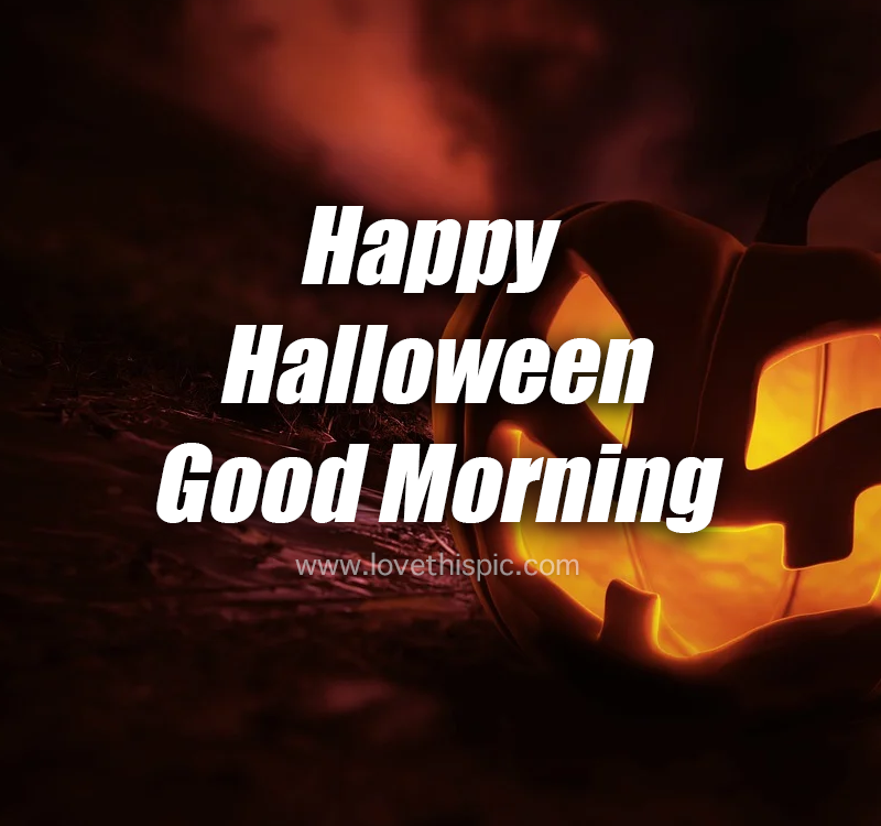 Happy Halloween, Good Morning Pictures, Photos, and Images for Facebook ...