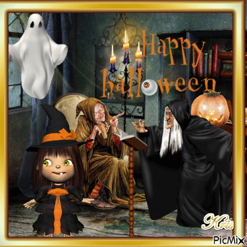 Floating Ghost Happy Halloween Gif Pictures, Photos, and Images for ...