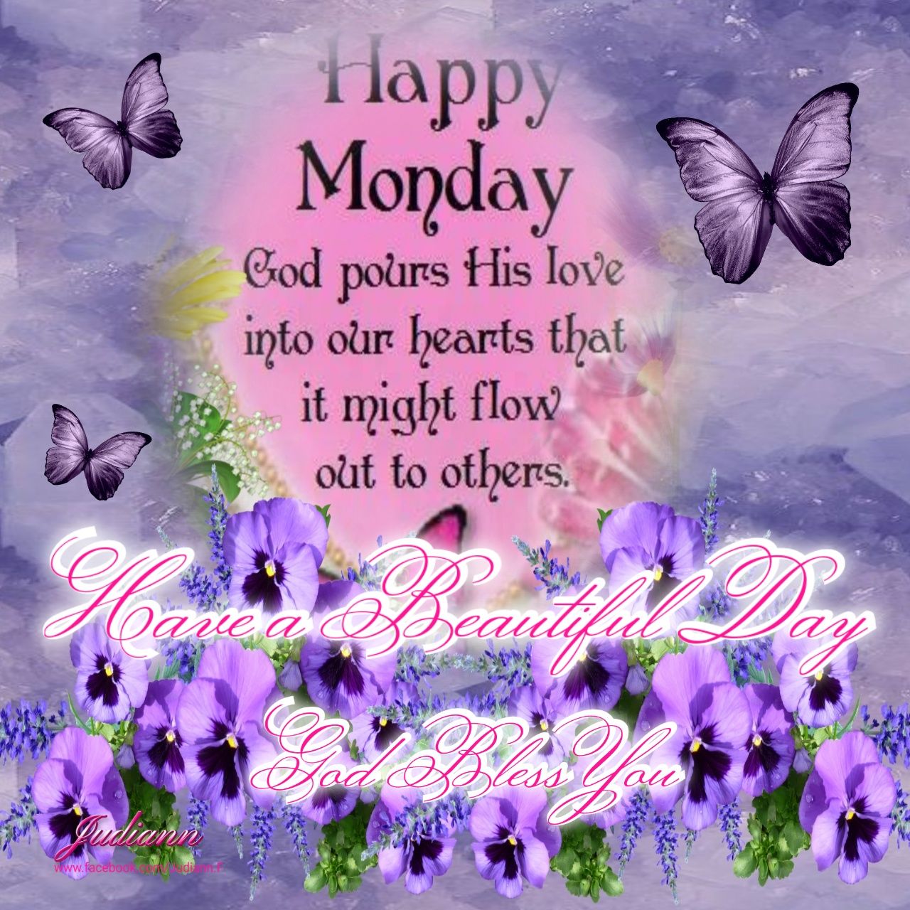 God Pours His Love Into Our Hearts, Happy Monday Pictures, Photos, and ...