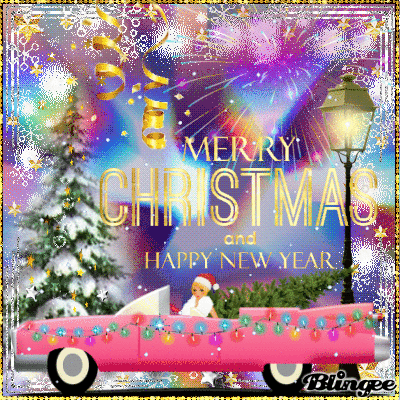 Pink Car Merry Christmas Gif Pictures, Photos, and Images for Facebook ...