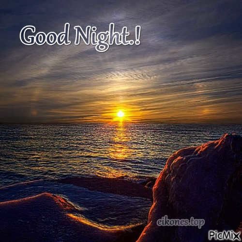 Ocean Sunset Good Night Quote Pictures, Photos, and Images for Facebook ...