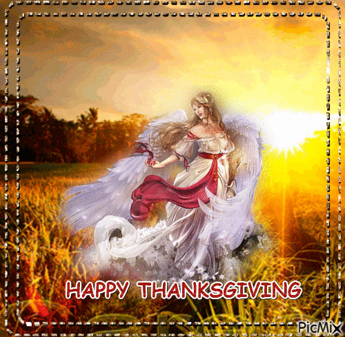 Happy Thanksgiving Angel Gif Pictures, Photos, and Images for Facebook ...