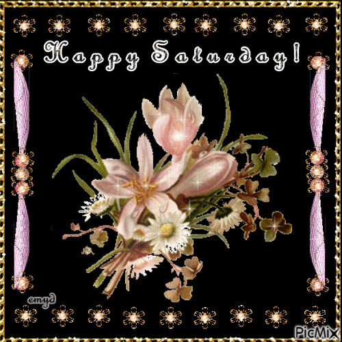 Floral Happy Saturday Gif Pictures, Photos, and Images for Facebook ...
