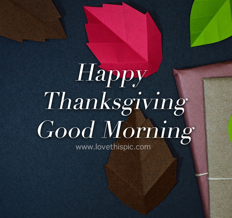 Nature Leaves Happy Thanksgiving, Good Morning Pictures, Photos, and ...