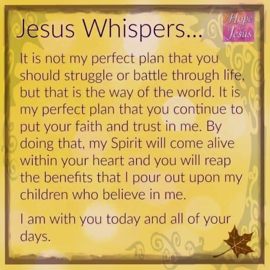 Jesus Whispers... Pictures, Photos, and Images for Facebook, Tumblr ...