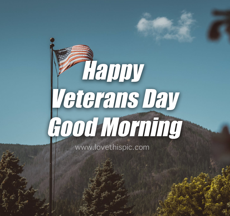 Flag Over The Mountains - Happy Veterans Day, Good Morning Pictures ...