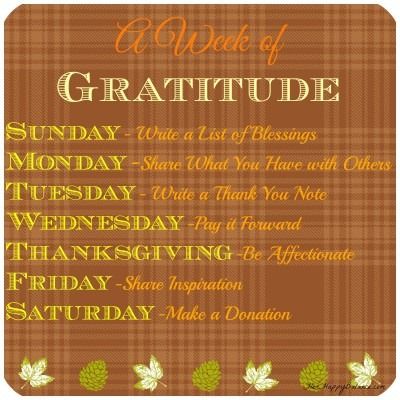 A Week Of Gratitude Pictures, Photos, and Images for Facebook, Tumblr ...