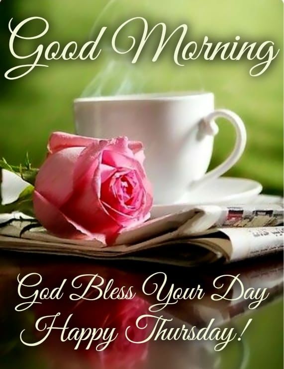 Rose & Tea Good Morning Happy Thursday Pictures, Photos, and Images for ...