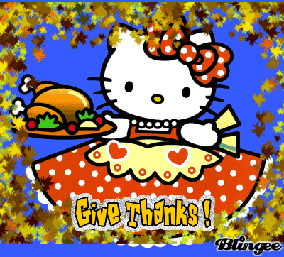 Hello Kitty Give Thanks Gif Pictures, Photos, and Images for Facebook ...