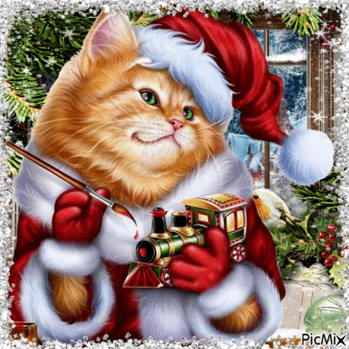 Santa Cat Pictures, Photos, and Images for Facebook, Tumblr, Pinterest ...