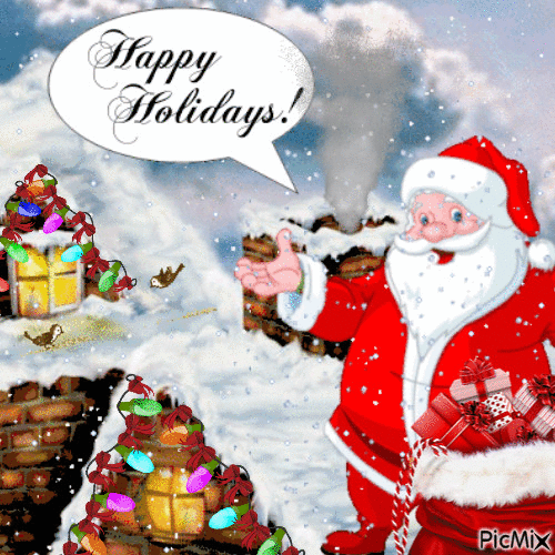 Happy Holidays Santa Pictures, Photos, and Images for Facebook, Tumblr ...