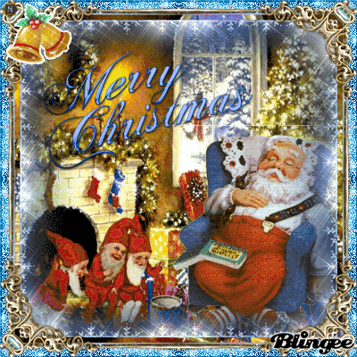 Sleeping Santa Merry Christmas Gif Pictures, Photos, and Images for ...