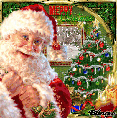 Smiling Santa With Christmas Tree Pictures, Photos, and Images for ...