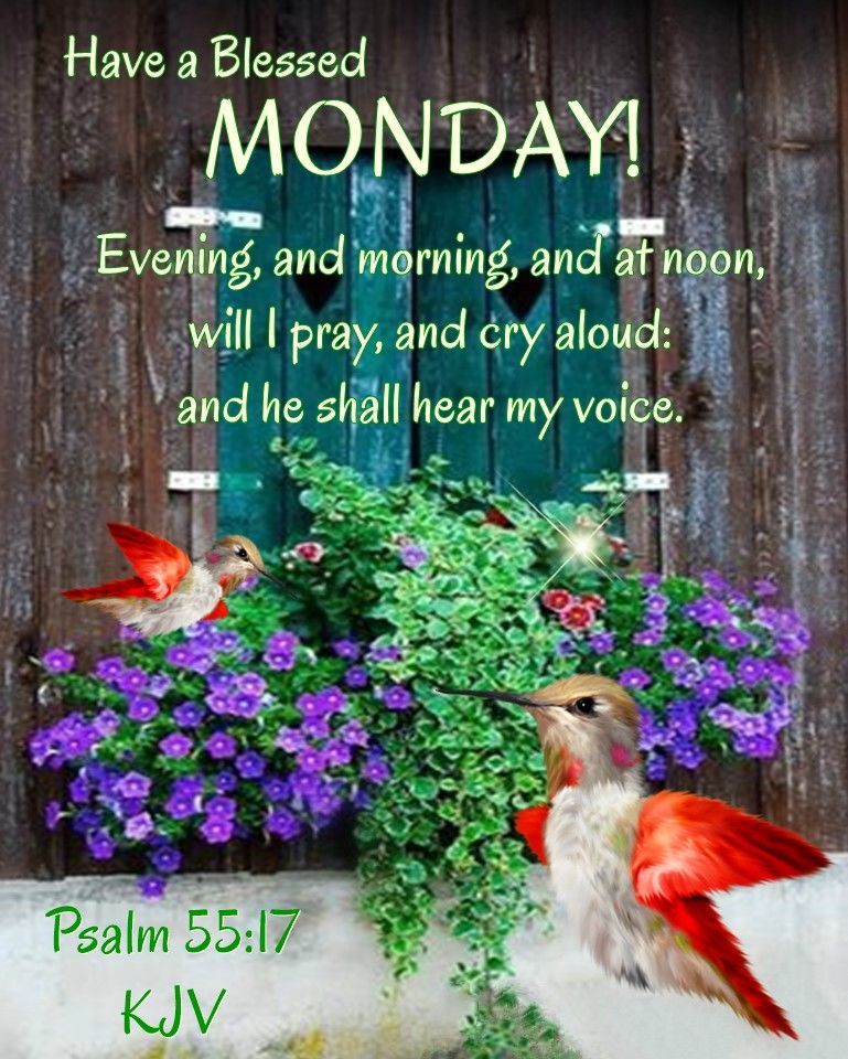 Evening, And Morning, And At Noon, I Will Pray And Cry Aloud - Blessed ...