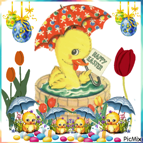 Vintage Happy Easter Duck Pictures, Photos, and Images for Facebook ...