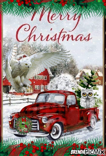 Red Car Merry Christmas Gif Pictures, Photos, and Images for Facebook ...